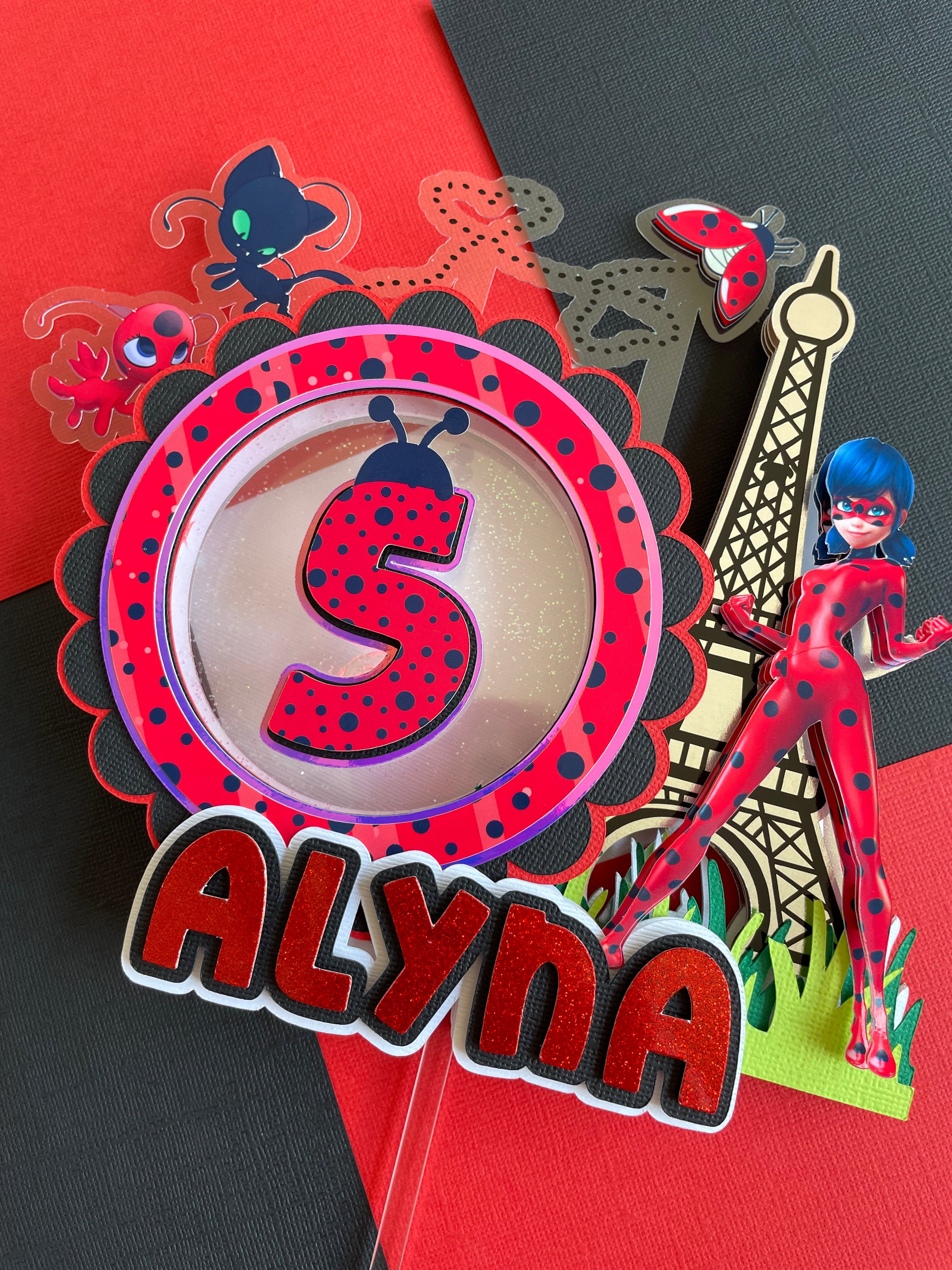 Miraculous Ladybug Cake Topper | Sofi's Corner Crafts | Custom Party ...