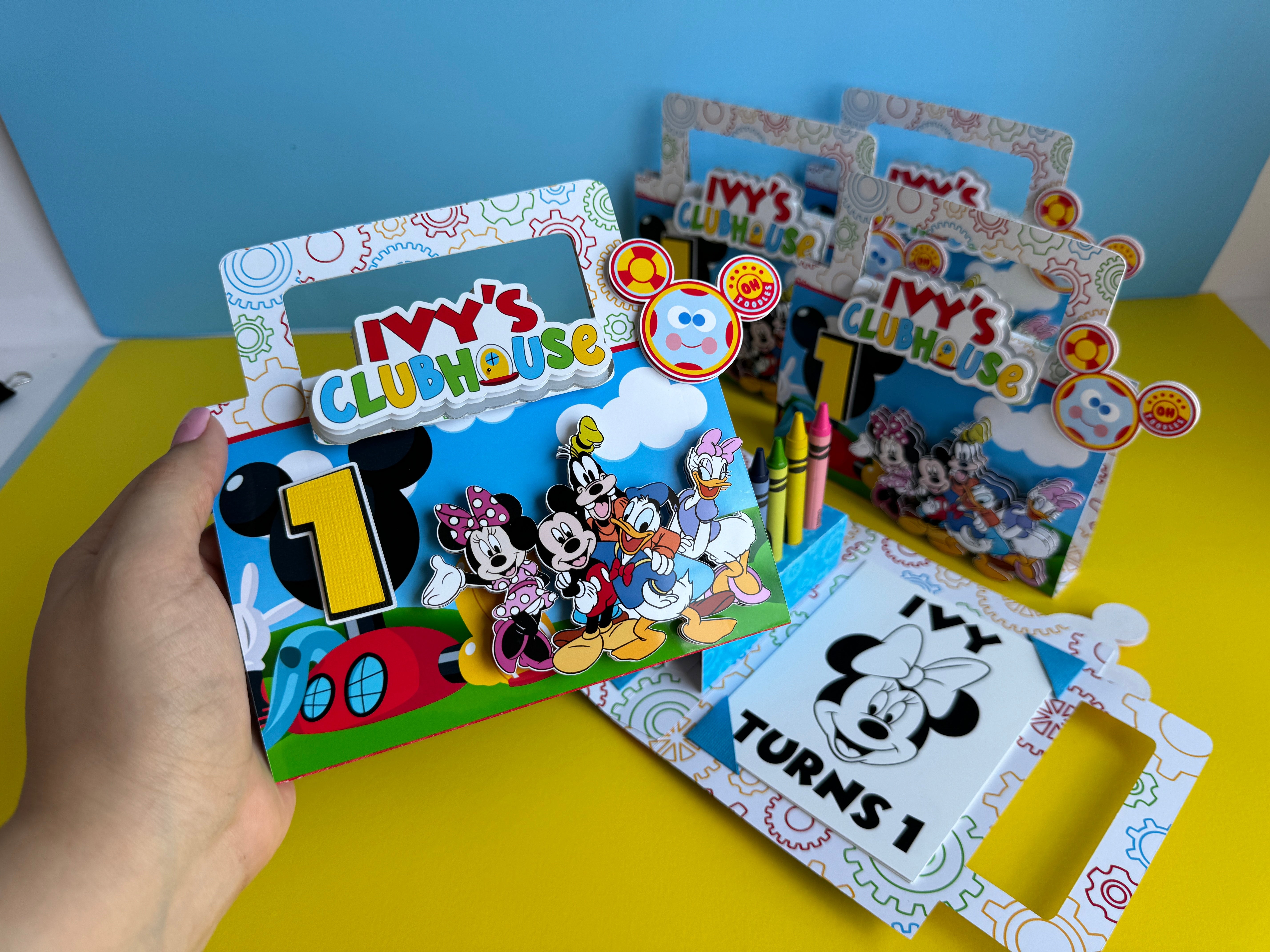 Mickey Mouse Clubhouse Activity Suitcases | Sofi's Corner Crafts ...