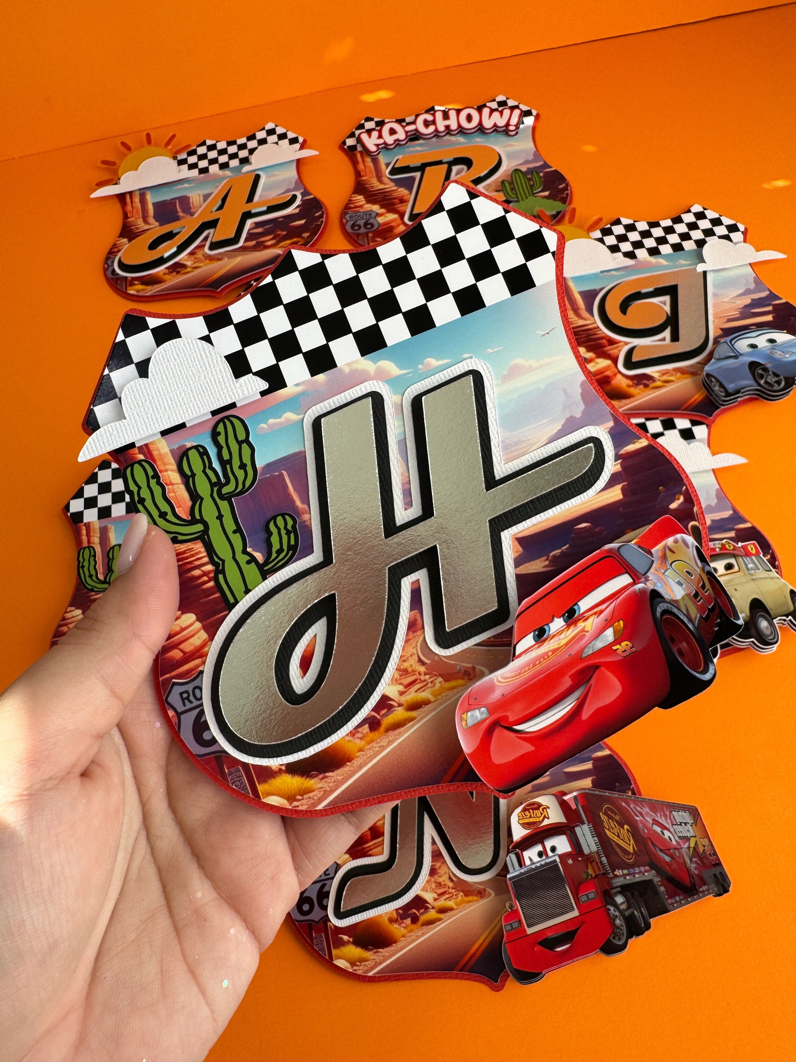 CARS Birthday Banner | Sofi's Corner Crafts | Custom Party Decor & More