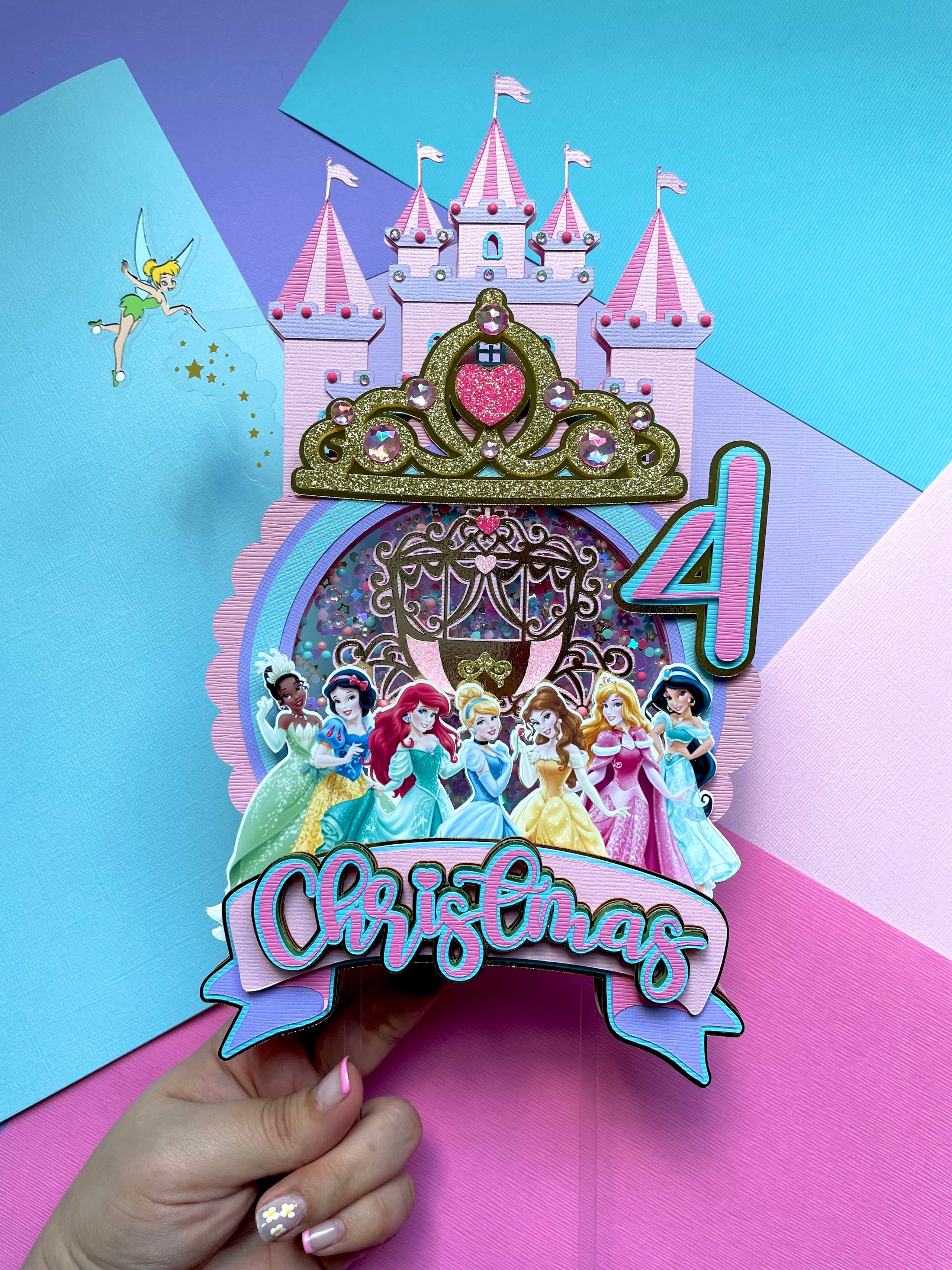 Princess Cake Topper | Sofi's Corner Crafts | Custom Party Decor & More
