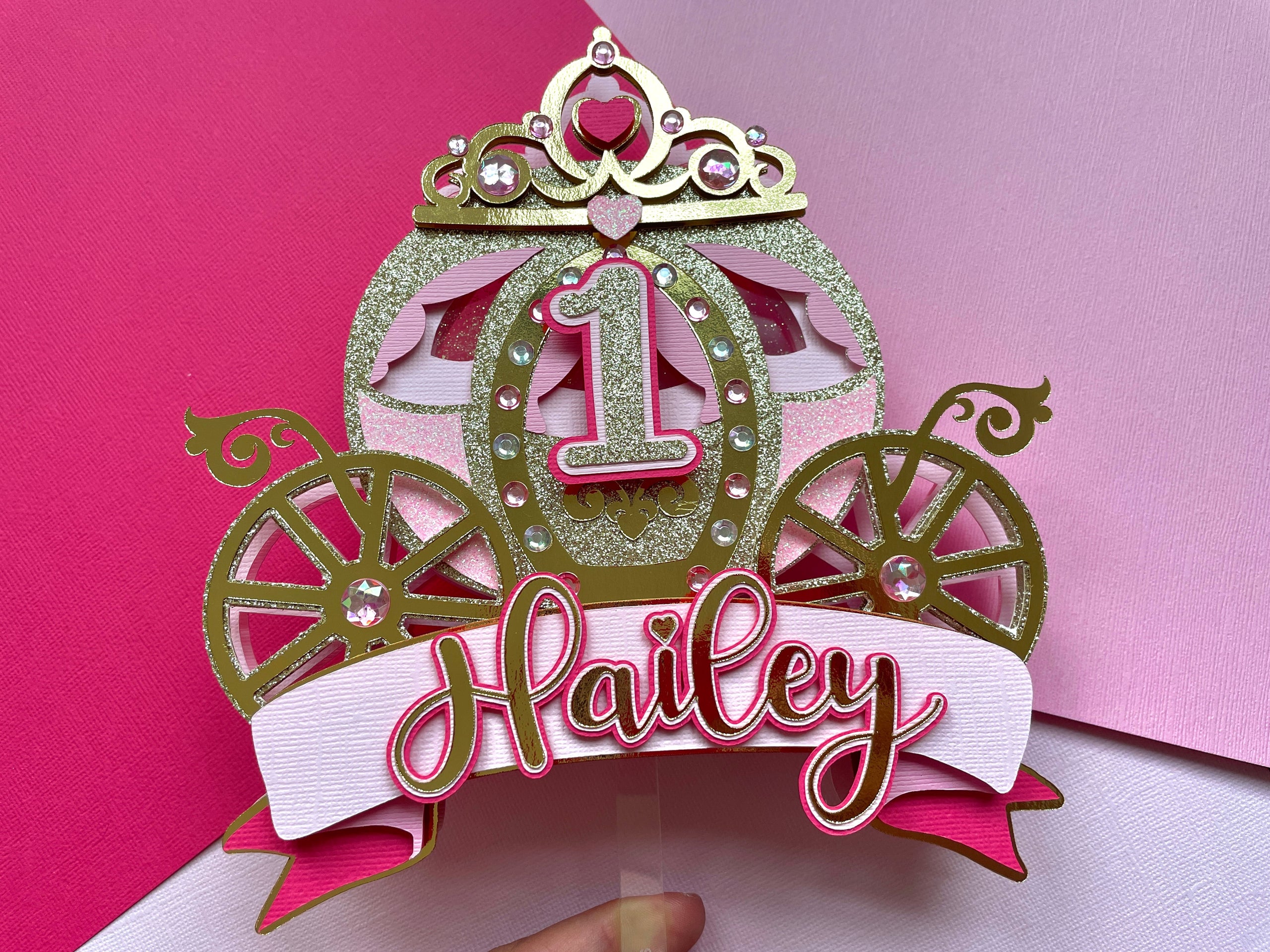 Royal Princess Cake Topper | Sofi's Corner Crafts | Custom Party Decor ...